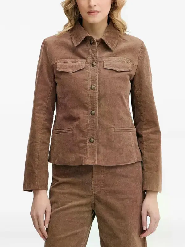 Zadig&Voltaire Liam Corduroy Jacket - Brown