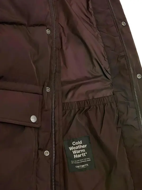 Carhartt Work In Progress Button Hooded Jacket