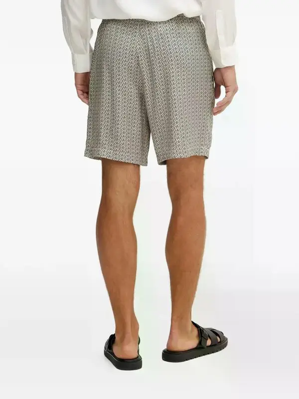 Armani Exchange Patterned Elasticated Shorts