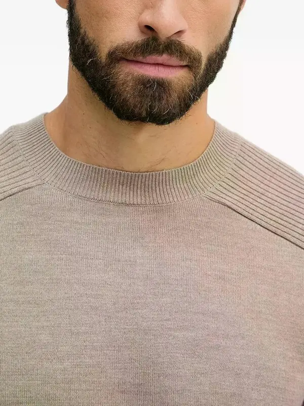 Armani Exchange Ribbed Crew-neck Sweater