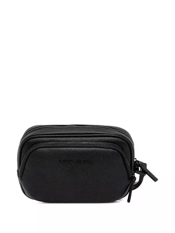 Armani Exchange Logo-plaque Wash Bag