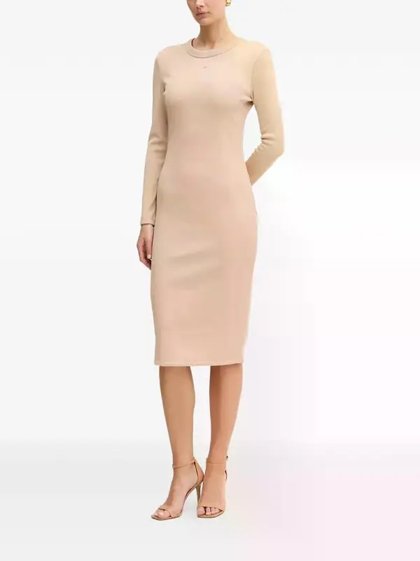 Armani Exchange Long-sleeve Split Dress
