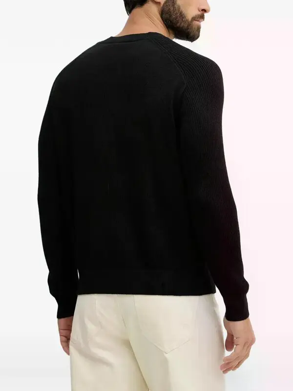 Armani Exchange Ribbed Crew-neck Sweater
