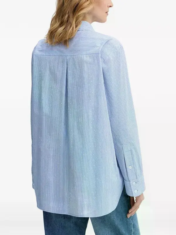 Munthe Striped Pattern Shirt