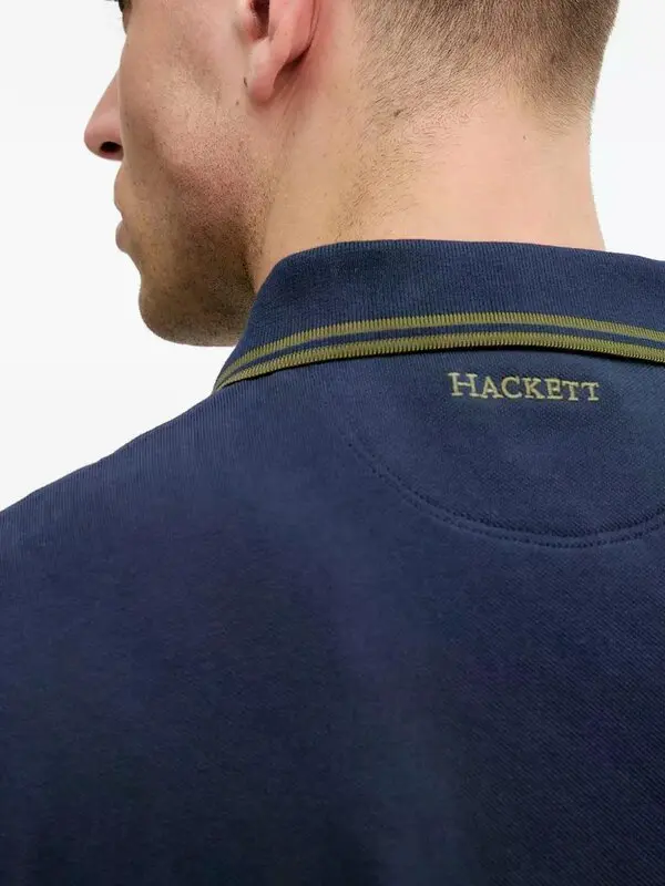 HACKETT Logo-appliquéd Polo Shirt