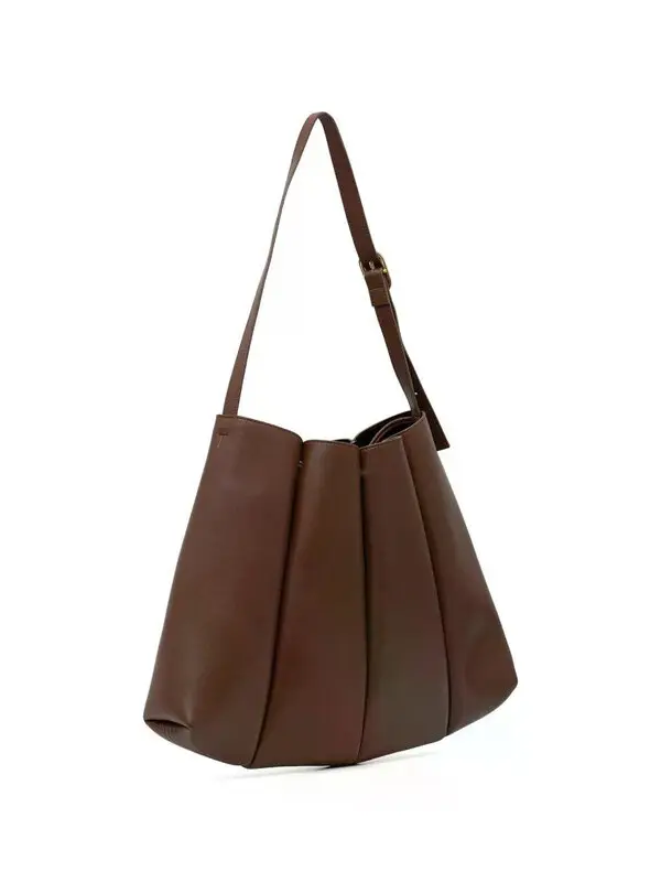 THEMOIRE Calipso Pleated-effect Shoulder Bag