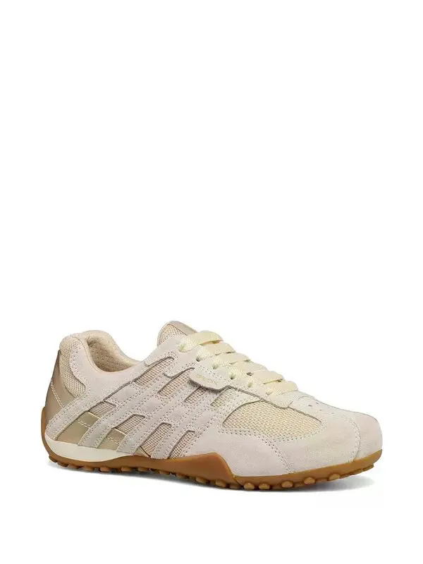 Geox Panelled Cutout Sneakers