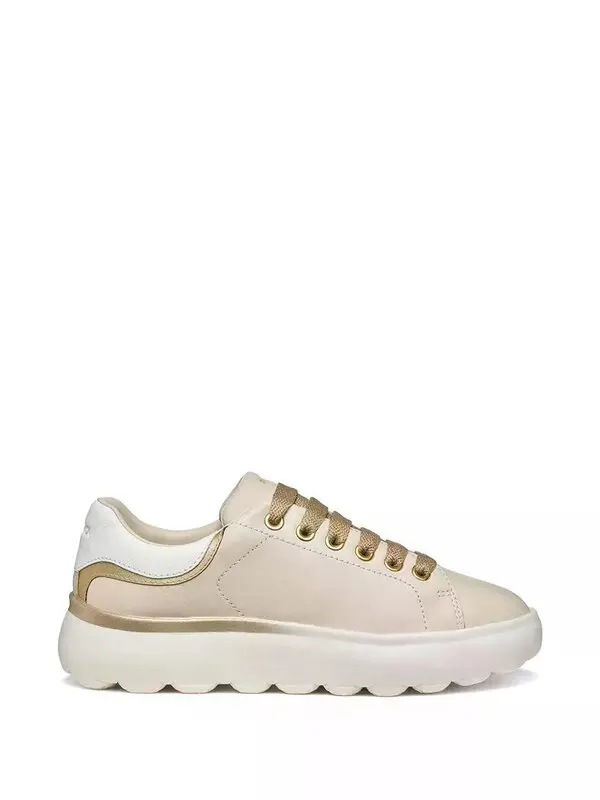 Geox Metallic Detail Bubble Sneakers - Neutrals
