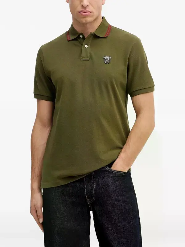 HACKETT Logo-patch Polo Shirt