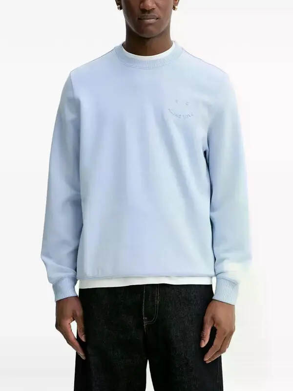 Paul Smith Logo-detail Sweatshirt - Blue