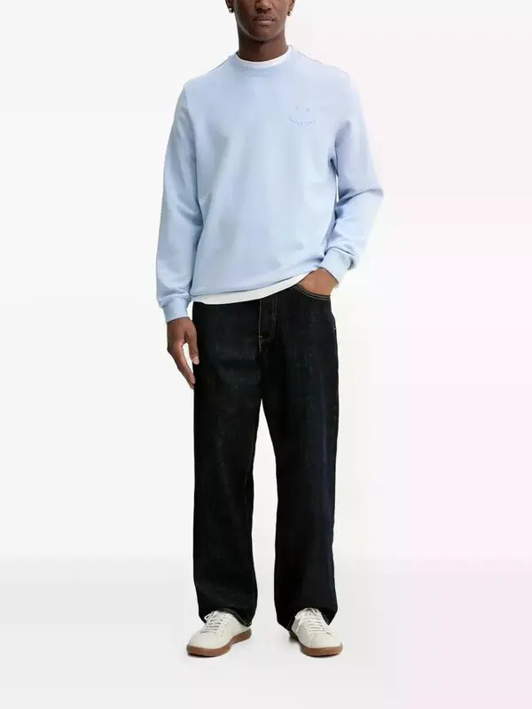 Paul Smith Logo-detail Sweatshirt - Blue