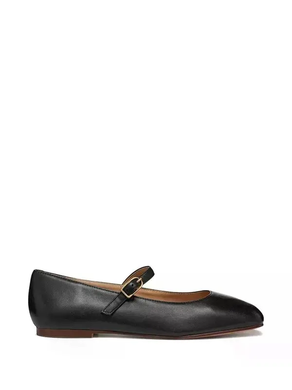 Geox Buckle-strap Ballet Flats - Black