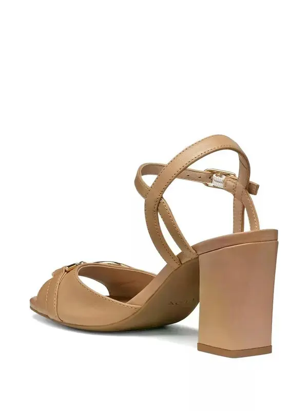 Geox Eraklia 80 Buckle Strap Sandals - Neutrals