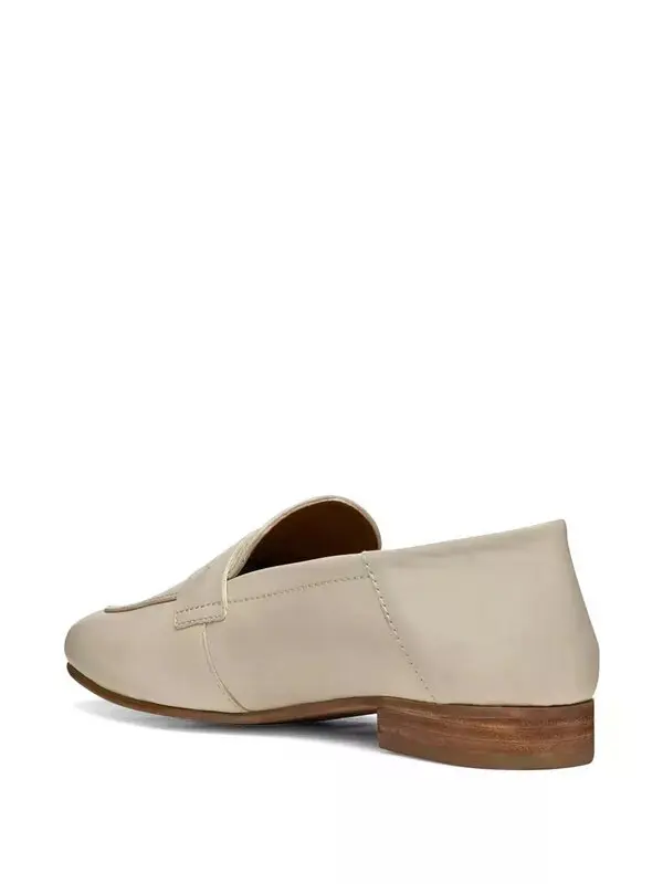 Geox Mantiena Penny Strap Loafers - Neutrals