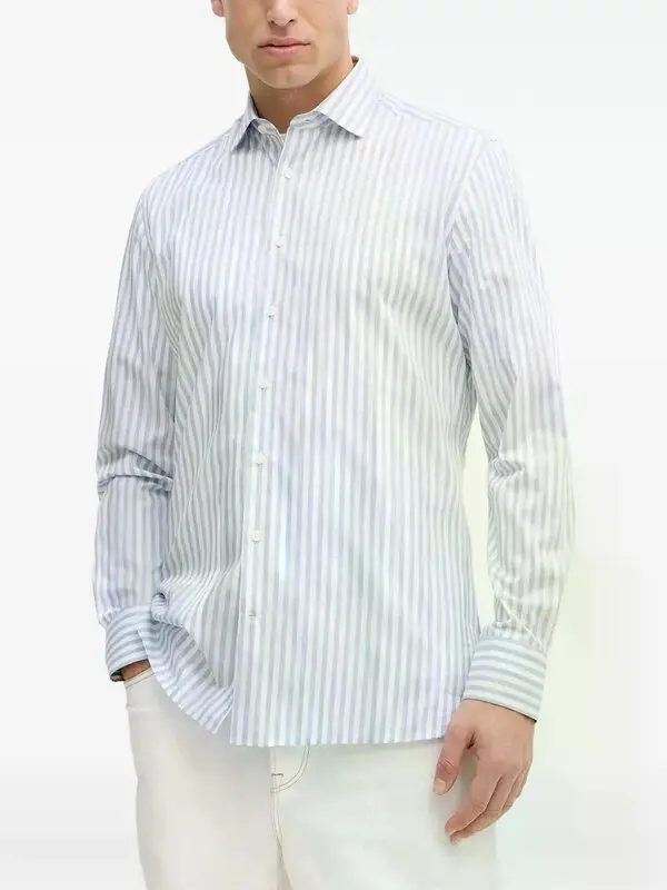 HACKETT Striped-pattern Button-fastening Shirt