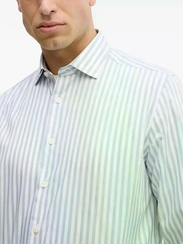 HACKETT Striped-pattern Button-fastening Shirt