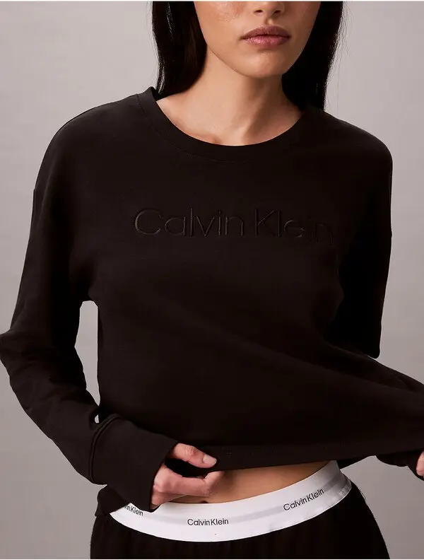 Calvin Klein Modern Terry Relaxed Sweatshirt