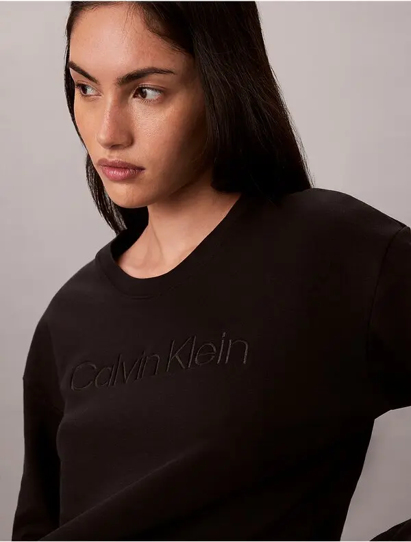 Calvin Klein Modern Terry Relaxed Sweatshirt