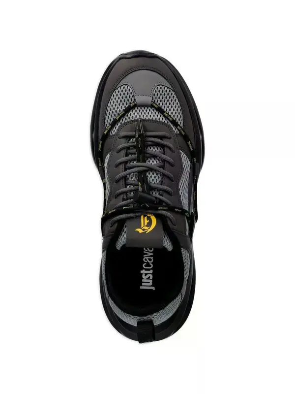 Just Cavalli Mesh Lace-up Sneakers