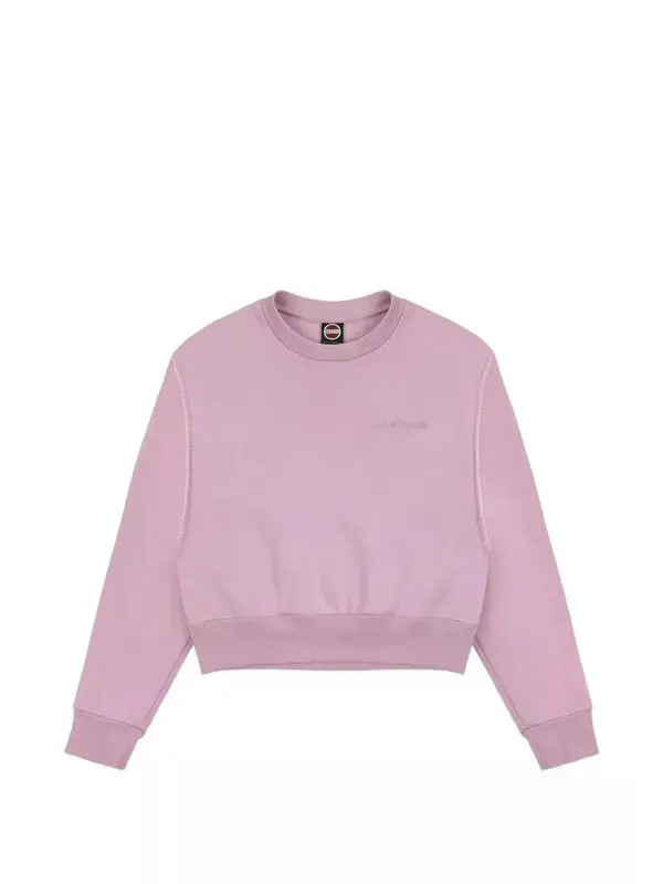 COLMAR Logo-embroidered Sweatshirt - Purple