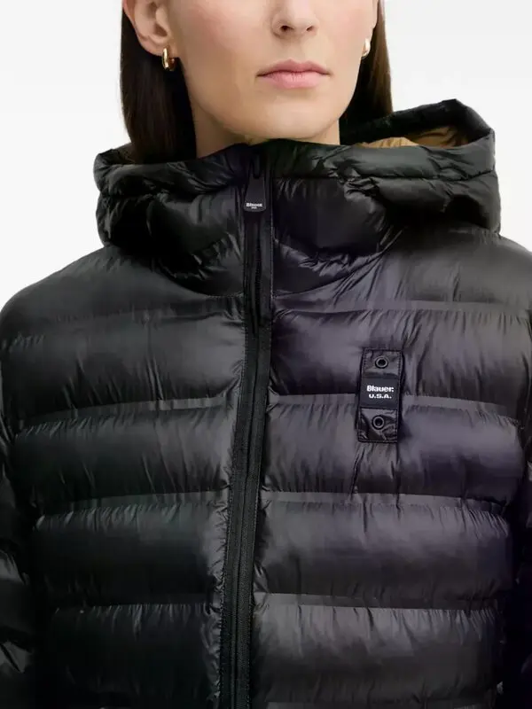 BLAUER. Hooded Padded Jacket