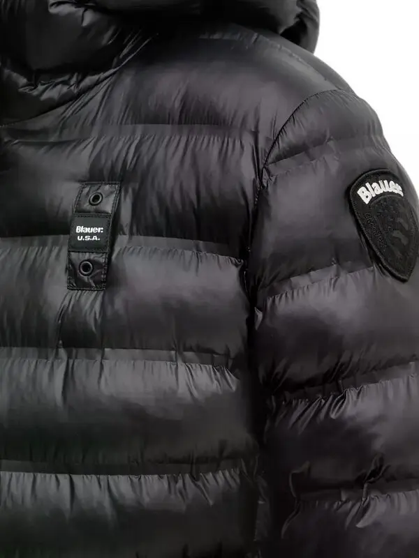 BLAUER. Hooded Padded Jacket