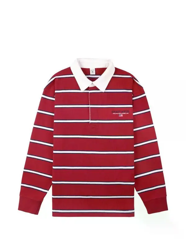 SPORTY & RICH Striped Long-sleeve Top
