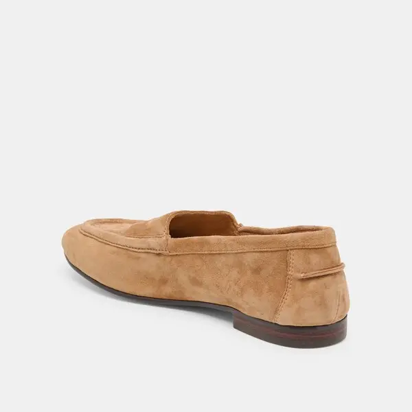 DOLCEVITA Mattie Loafers - Camel Suede