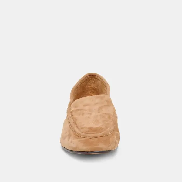 DOLCEVITA Mattie Loafers - Camel Suede