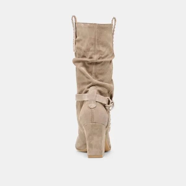 DOLCEVITA Morla Suede Boots - Taupe Suede