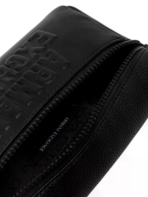 Armani Exchange Embossed Logo Belt Bag