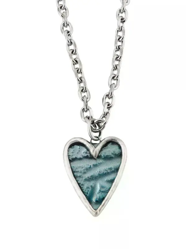 POISON DROP LAB Icy Heart Volumetric Pendant Necklace