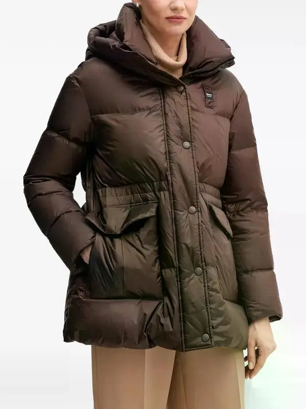 BLAUER. Hooded Puffer Jacket