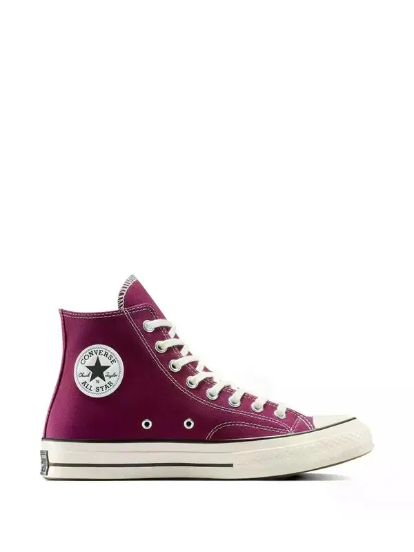CONVERSE High-top Lace-up Sneakers - Purple