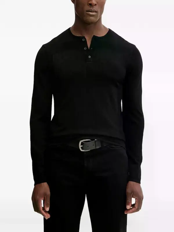 Armani Exchange Buttoned Sweater