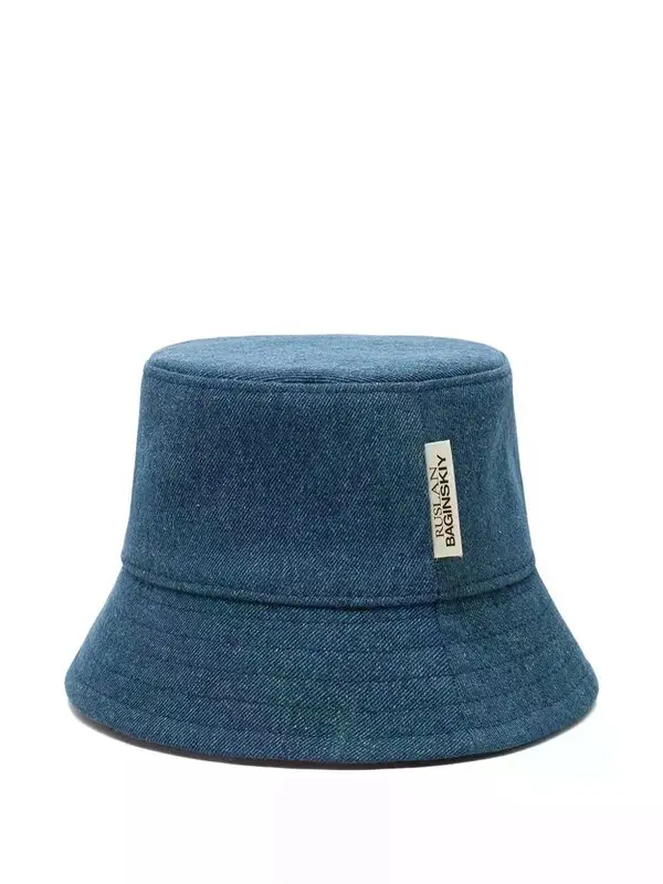 Ruslan Baginskiy Logo-patch Bucket Hat - Blue