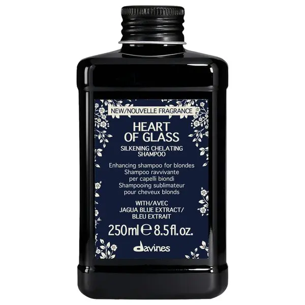 DAVINES Heart Of Glass Chelating Silkening Shampoo For Blondes - One-color