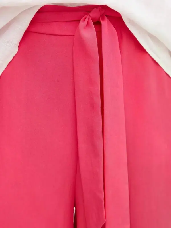 GAUDI Tie-waist Trousers - Pink
