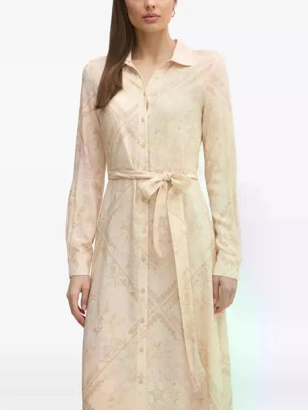 GAUDI Tie-waist Maxi Dress