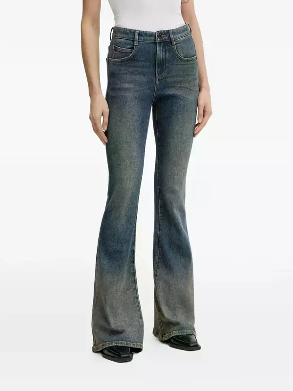 Miss Sixty Layered Flared Jeans