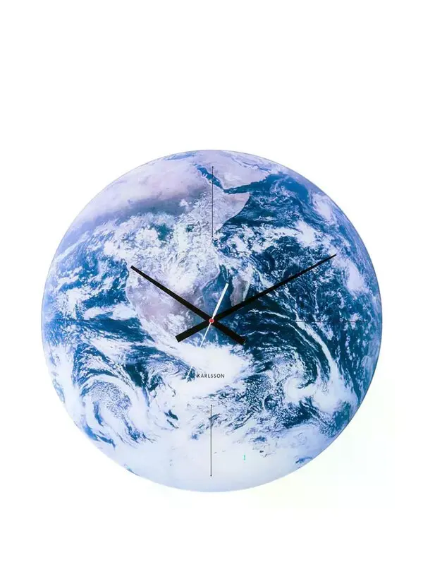 KARLSSON Earth Wall Clock