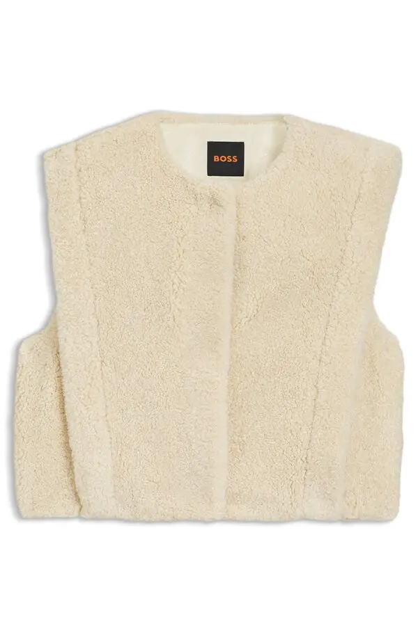 BOSS Plush Teddy Gilet