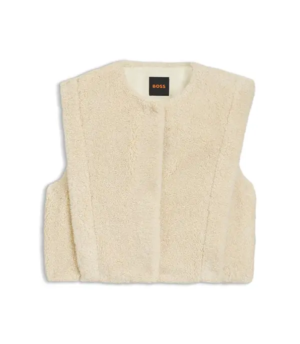 BOSS Plush Teddy Gilet