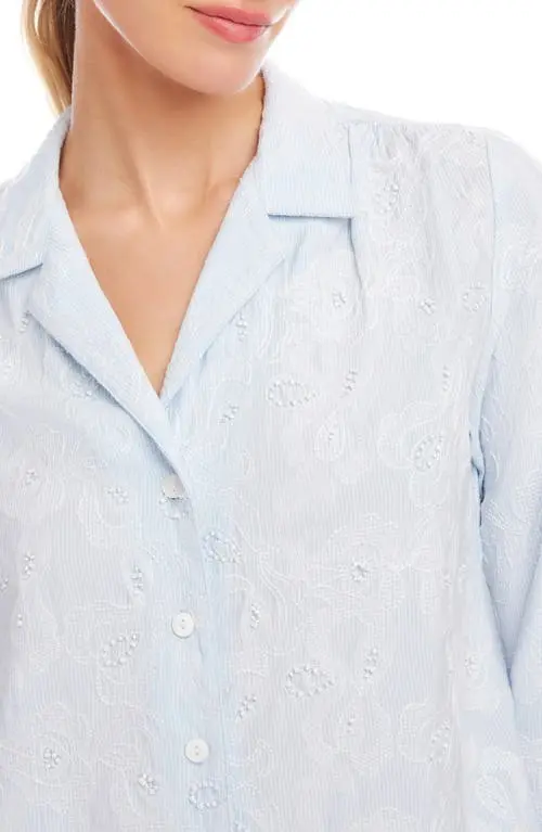 Karen Kane Embellished Button-up Shirt
