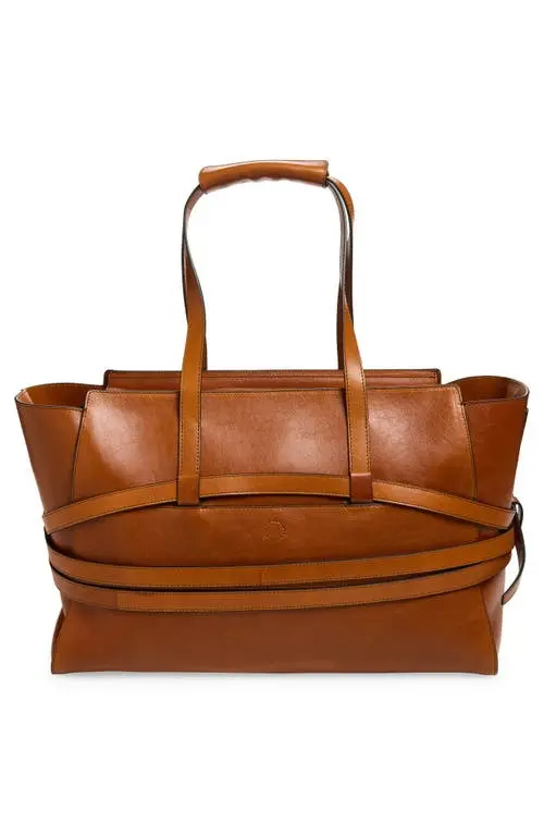 Moschino Leather Tote Bag