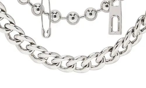 Marc Jacobs The Grommet Charm Chain Shoulder Strap