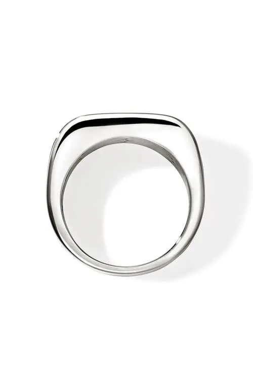 John Hardy Icon 50 Signet Ring - Silver