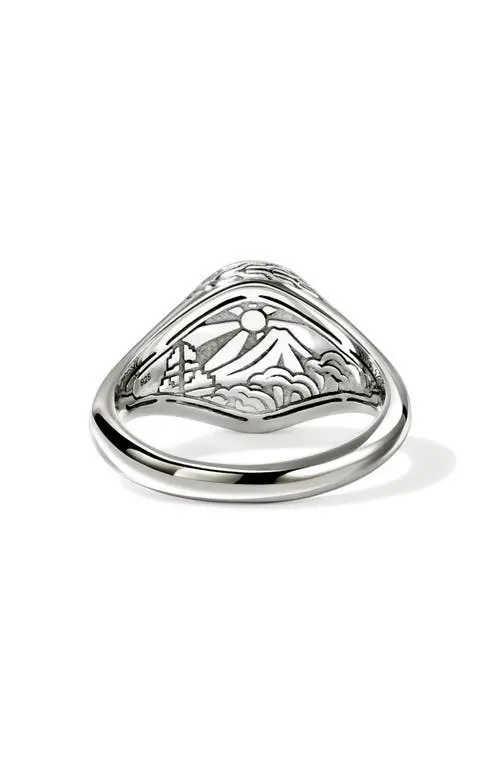 John Hardy Icon 50 Signet Ring