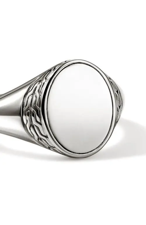 John Hardy Icon 50 Signet Ring