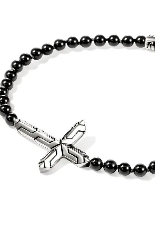 John Hardy Icon 50 Cross Beaded Bracelet